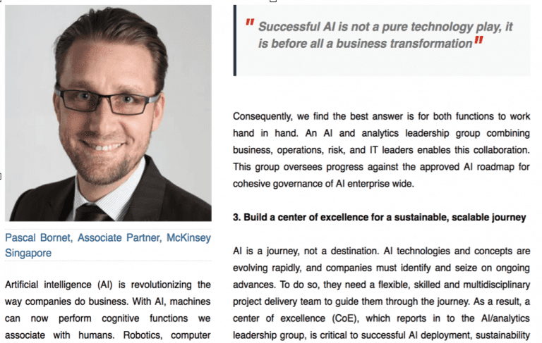 Pascal Bornet - Expert in Artificial Intelligence and Automation